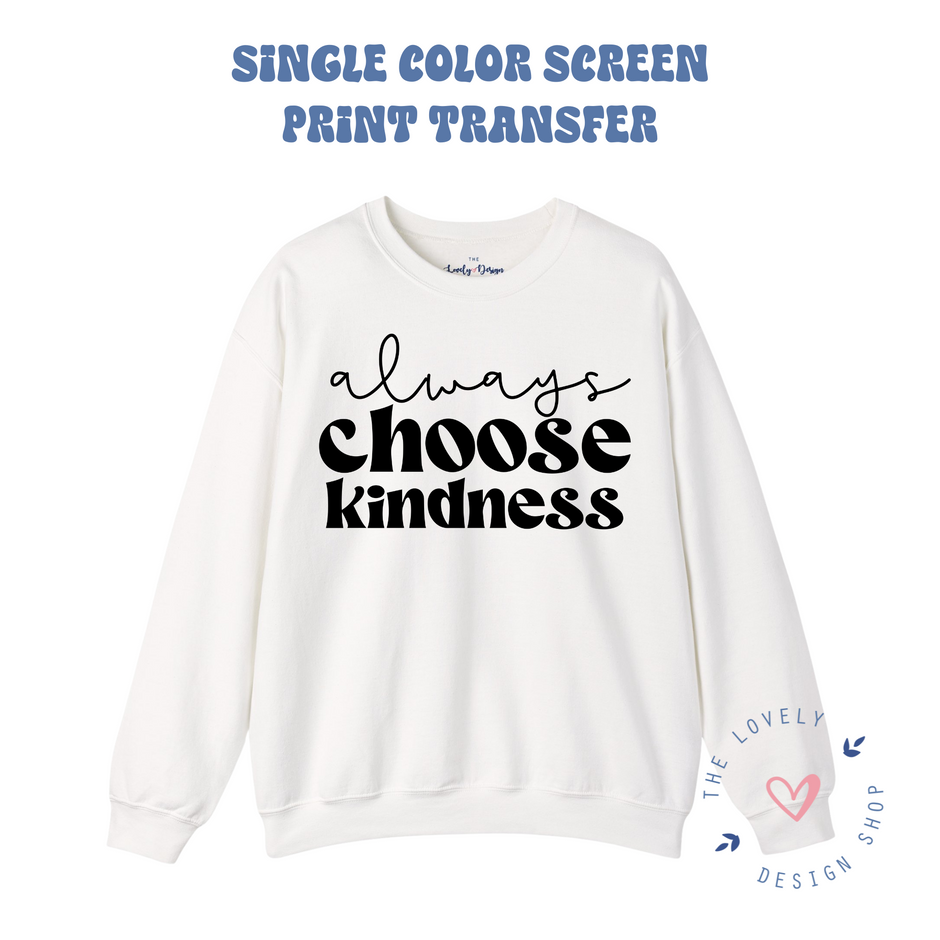 Single Color Screen Print Transfers | ALL DESIGNS – The Lovely Design ...